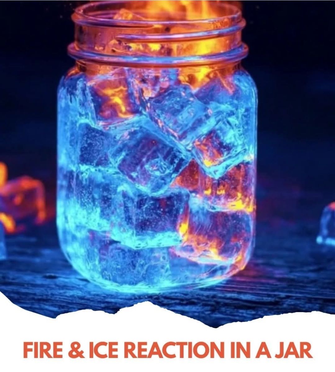 FIRE & ICE REACTION IN A JAR - The Buzzy B